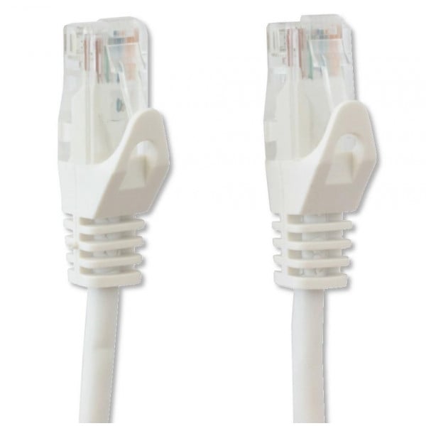 Cavo di rete Patch in CCA Cat.6 Bianco UTP 3 metri - Cavi Patch ...